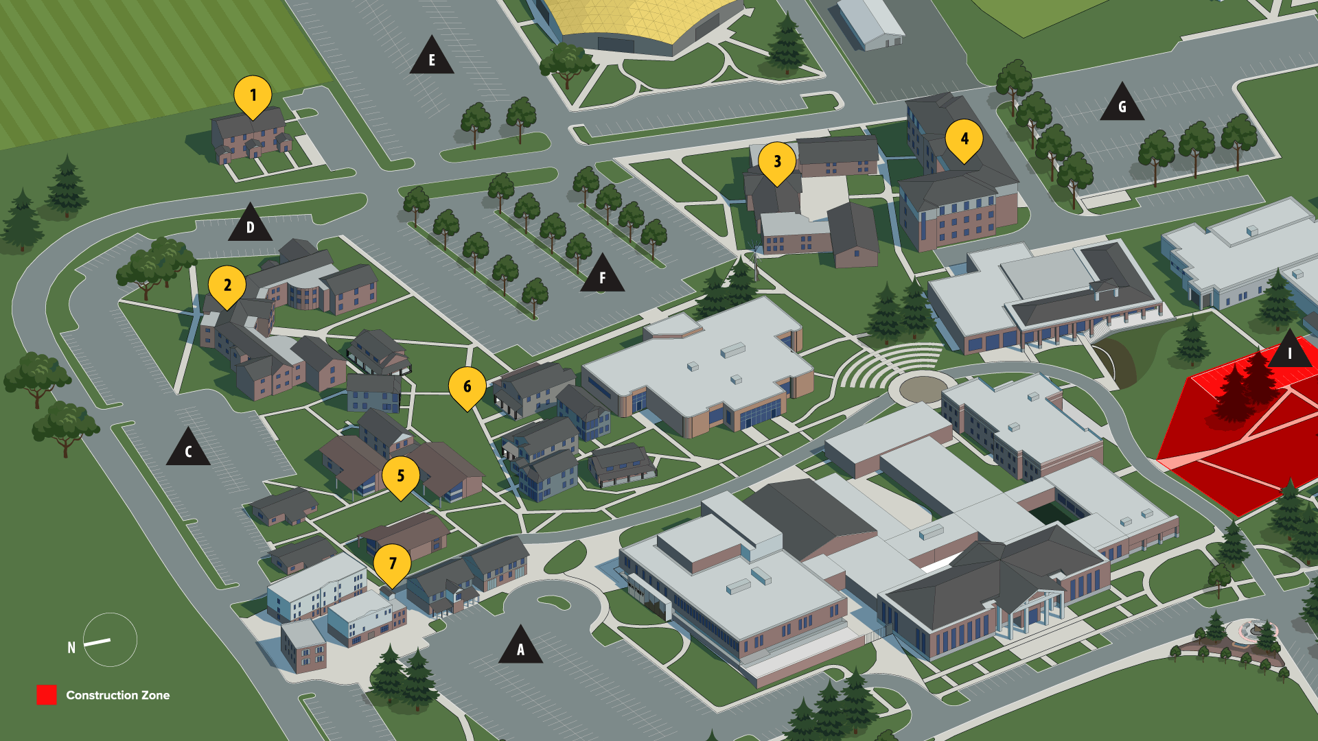 Sheridan College Campus Map and Directions