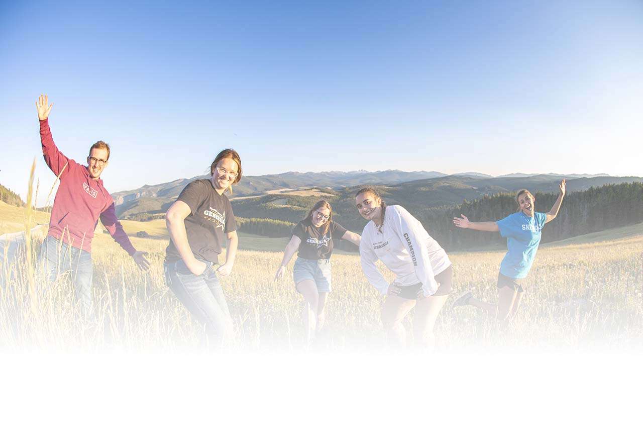 Northern Wyoming Community College District students hiking near ... Northern Wyoming Community College District students hiking near ...